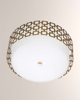 Regina Andrew Parker Alabaster Flush Mount | Neiman Marcus