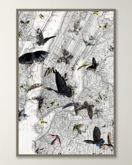 Wendover Art Group Illustrated Map of the World | Neiman Marcus