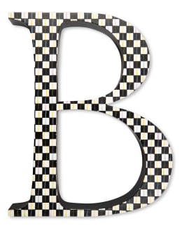 MacKenzie-Childs Courtly Check Letter - R | Neiman Marcus