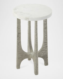 John-Richard Collection Windswept Martini Table | Neiman Marcus