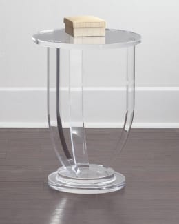 Interlude Home Tamara Acrylic Side Table | Neiman Marcus
