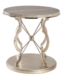 Tabitha Stone Top Side Table | Neiman Marcus
