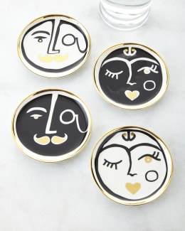 Jonathan Adler Mariposa Coasters, Set of 4 | Neiman Marcus