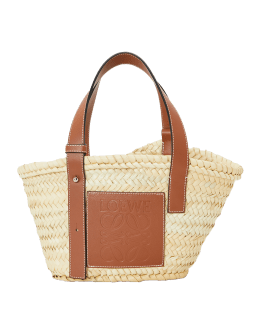 Givenchy Small Plage Voyou Raffia Basket Tote Bag | Neiman Marcus