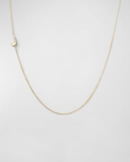 Maya Brenner Designs Mini 3-Letter Personalized Necklace, 14k Yellow ...