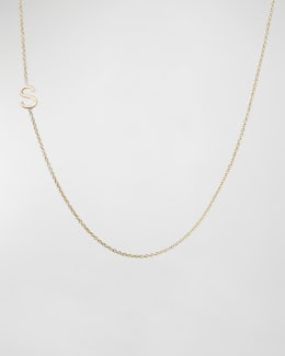 Maya Brenner Designs Mini 3-Letter Personalized Necklace, 14k Yellow ...