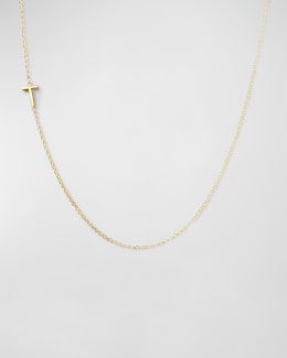 Maya Brenner Designs Mini 3-Letter Personalized Necklace, 14k White ...