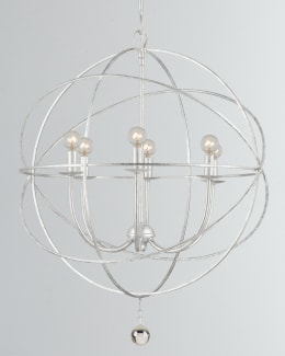 Crystorama Solaris 6-Light Crystal Sphere Chandelier | Neiman Marcus