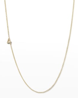 Maya Brenner Designs Mini 3-Letter Personalized Necklace, 14k Yellow ...