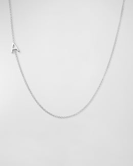 Maya Brenner Designs Mini 2-Letter Personalized Necklace, 14k Yellow ...