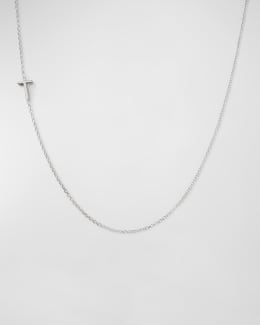 Maya Brenner Designs Mini 3-Letter Personalized Necklace, 14k White ...