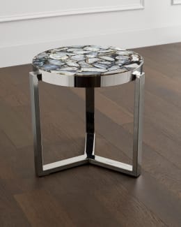 Lena Marble Top Side Table | Neiman Marcus