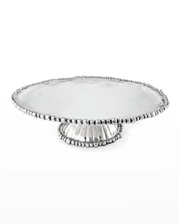 Beatriz Ball Sierra Modern Strie Large Tray | Neiman Marcus