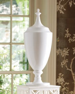 Global Views Greek Key Urn | Neiman Marcus