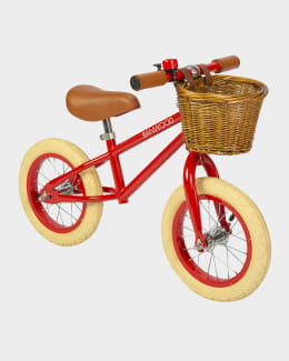 Banwood Kid's First Go Balance Bike - Special Edition Chrome | Neiman Marcus
