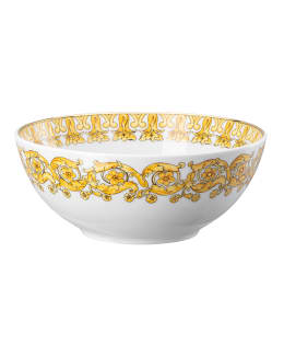 Versace Medusa Amplified Orange Coin Cereal Bowl | Neiman Marcus