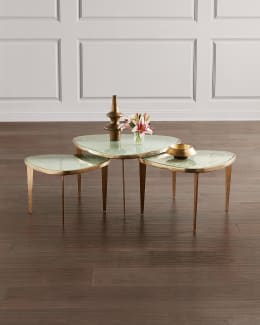 Interlude Home Amerigo Nesting Cocktail Tables, Set of 3 | Neiman Marcus