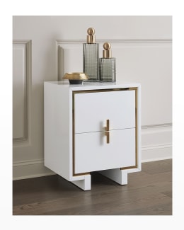 Lux Drum Style Side Table | Neiman Marcus