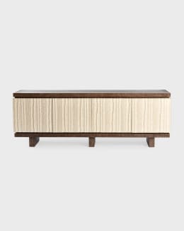 Global Views Cantilevered Star Media Console | Neiman Marcus