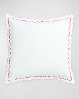 Matouk Mirasol Matelasse Euro Sham | Neiman Marcus