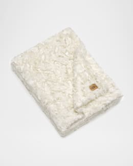 UGG Coco Faux Fur Throw Blanket, 50" x 70" | Neiman Marcus