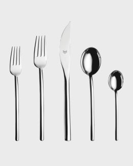 Mepra Due Ice Champagne 5-Piece Flatware Set | Neiman Marcus