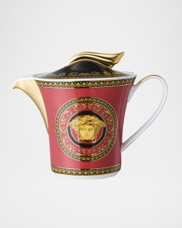 Versace Medusa Red Modern Teapot, 16 oz. | Neiman Marcus