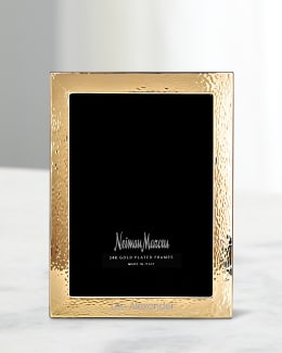 Madison 24K Gold-Plated Personalized Picture Frame, 4x6 | Neiman Marcus