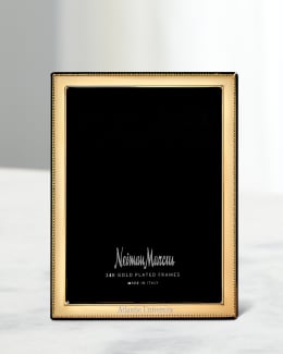 Hammered 24K Gold-Plated Personalized Picture Frame, 4x6 | Neiman Marcus