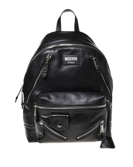 Frye Men's Logan Leather Multi-Zip Backpack | Neiman Marcus