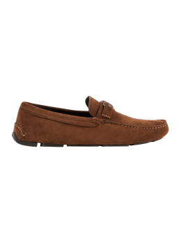Bruno Magli Men's Xane Suede Driver Loafers | Neiman Marcus