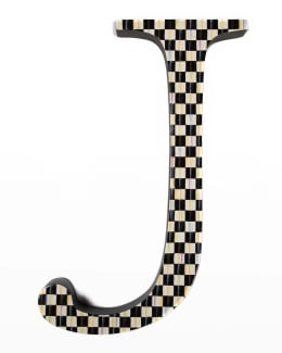 MacKenzie-Childs Courtly Check Letter - A | Neiman Marcus