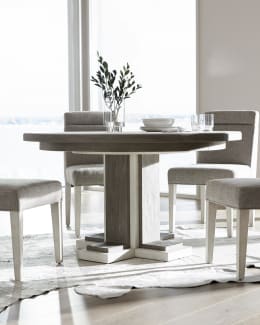 Bernhardt Albion Round Dining Table | Neiman Marcus
