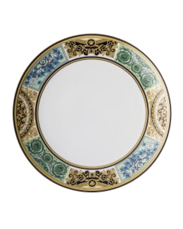 Versace Medusa Amplified Blue Coin Salad Plate | Neiman Marcus