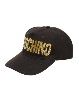 Moschino Men's Capello Logo Baseball Hat | Neiman Marcus