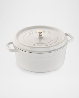 Staub Cast Iron 7 Qt. Round Cocotte | Neiman Marcus