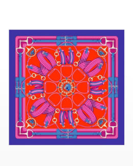 Rani Arabella Roma Cashmere-Blend Scarf | Neiman Marcus