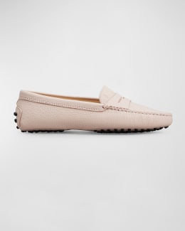 Tod's Gommini Leather Driver Penny Loafers | Neiman Marcus