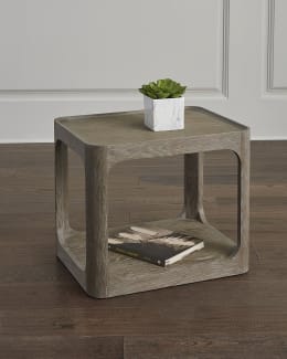 Interlude Home Bayberry Acrylic Side Table | Neiman Marcus