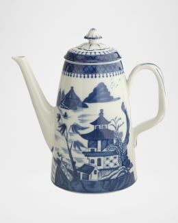 Herend Queen Victoria Blue Coffee Pot | Neiman Marcus