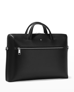 Montblanc Men's Meisterstück Neo Leather Briefcase Bag | Neiman Marcus