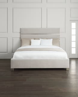 Ambella Fayette Upholstered King Bed | Neiman Marcus