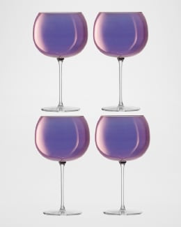 LSA Gems Wine Glasses, Set of 4 | Neiman Marcus