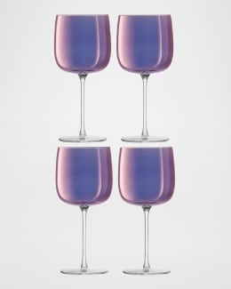 LSA Gems Wine Glasses, Set of 4 | Neiman Marcus