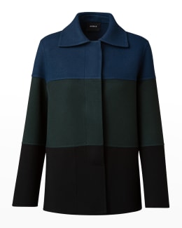 Akris Milan Cashmere Double-Face Jacket | Neiman Marcus
