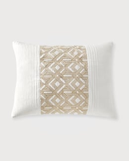 Callisto Home Troyes Renaissance Velvet King Sham | Neiman Marcus