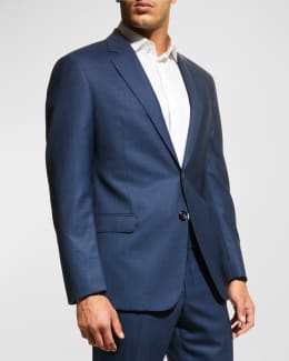 Stefano Ricci Men's Solid Wool Two-Piece Suit | Neiman Marcus