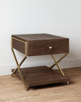 Lena Marble Top Side Table | Neiman Marcus
