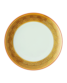 Versace Medusa Amplified Blue Coin Dinner Plate | Neiman Marcus