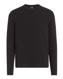 ZEGNA Men's Signifier Stripe Crewneck Sweater | Neiman Marcus